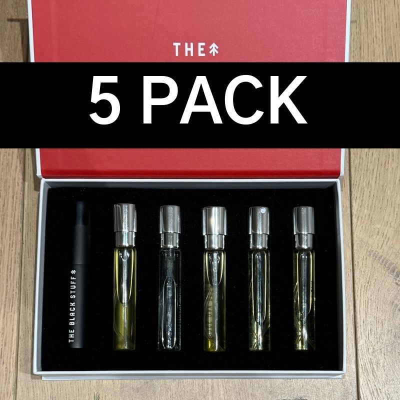 Atomiser and 5 Pack EDP Box – The Black Stuff