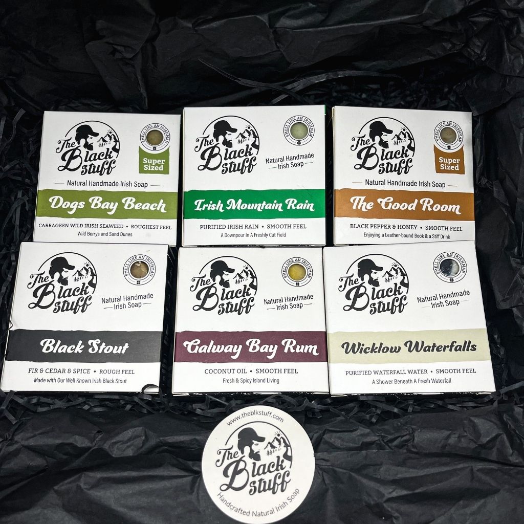 The Black Stuff Soap | Natural Handmade Bar Soap | Mens Natural Soap